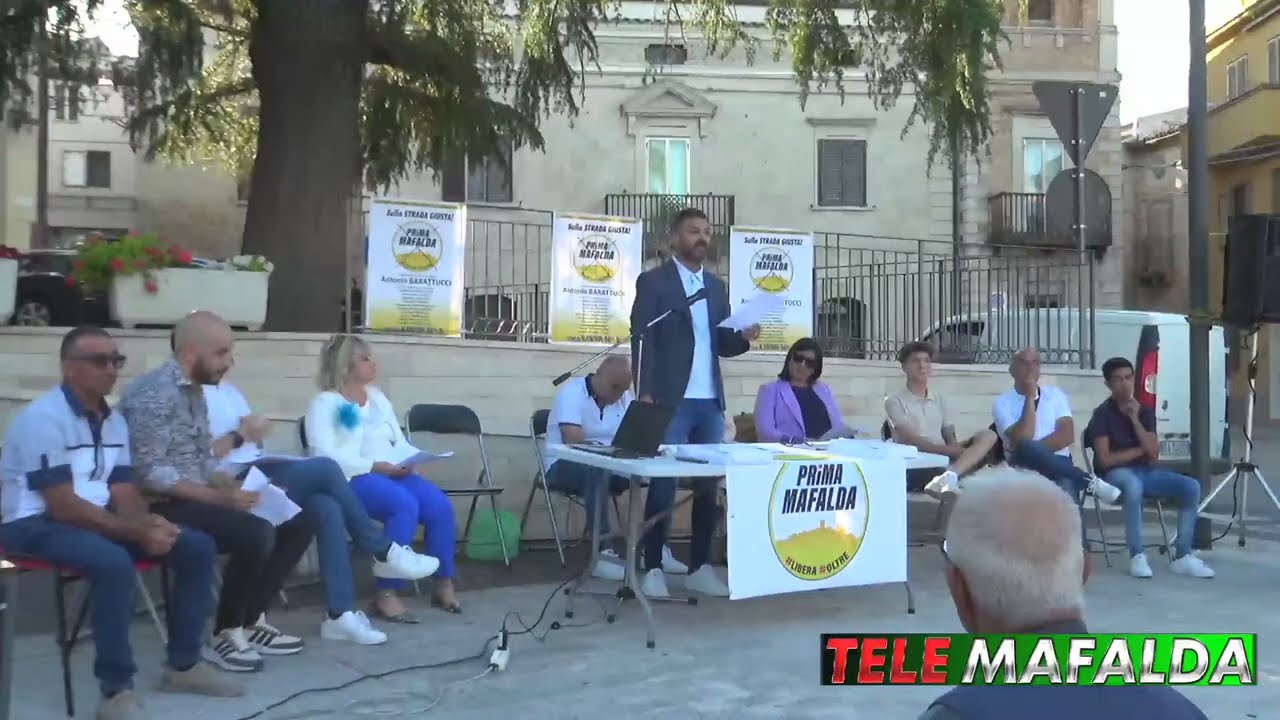 Comizio Elettorale 05/06/2024 – Prima Mafalda – TELE MAFALDA
